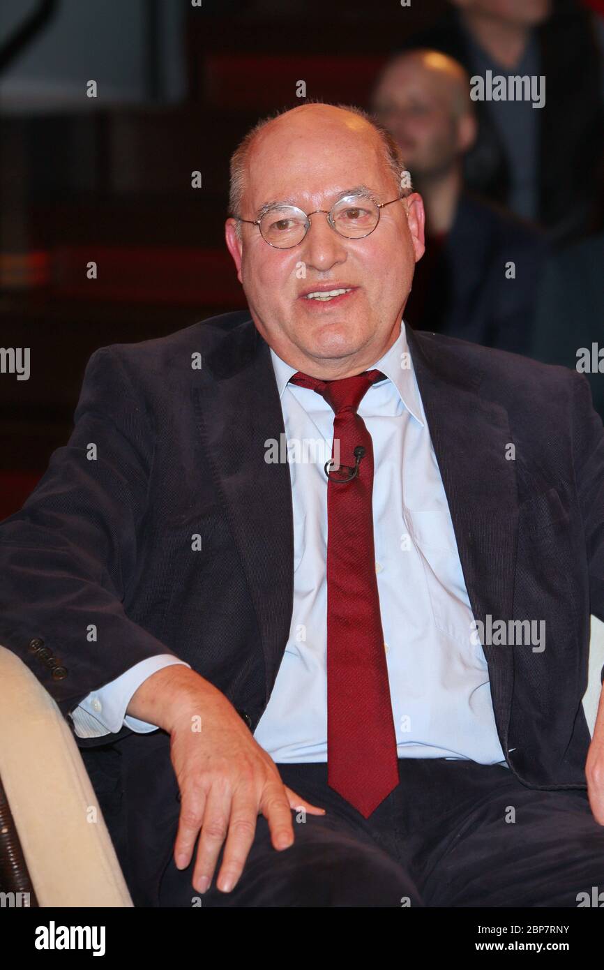 Gregor Gysi, Markus Lanz Talkshow aus dem Studio Stahltwiete, Hamburg ...