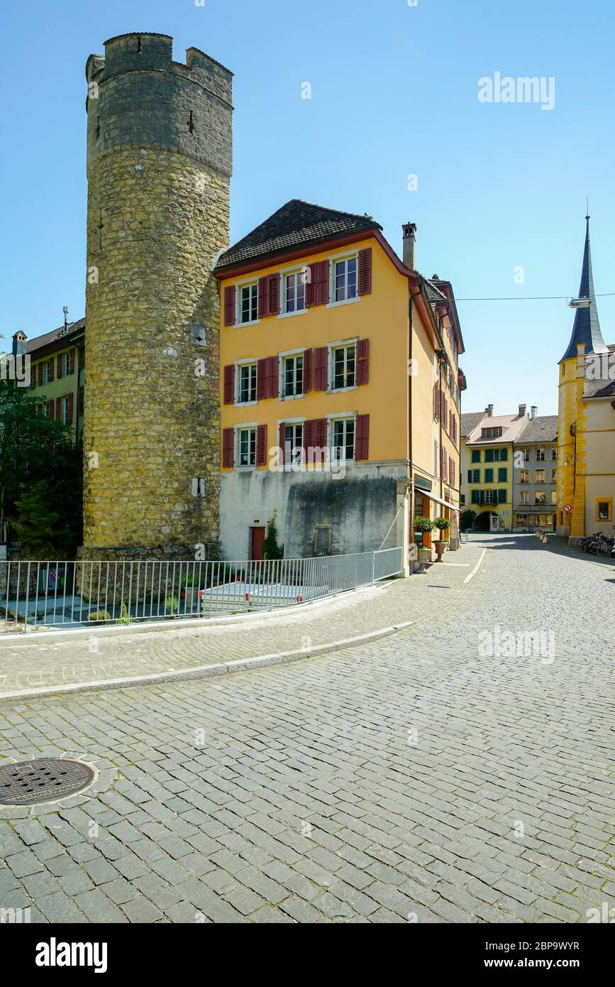 Die altstadt von biel -Fotos und -Bildmaterial in hoher Auflösung – Alamy