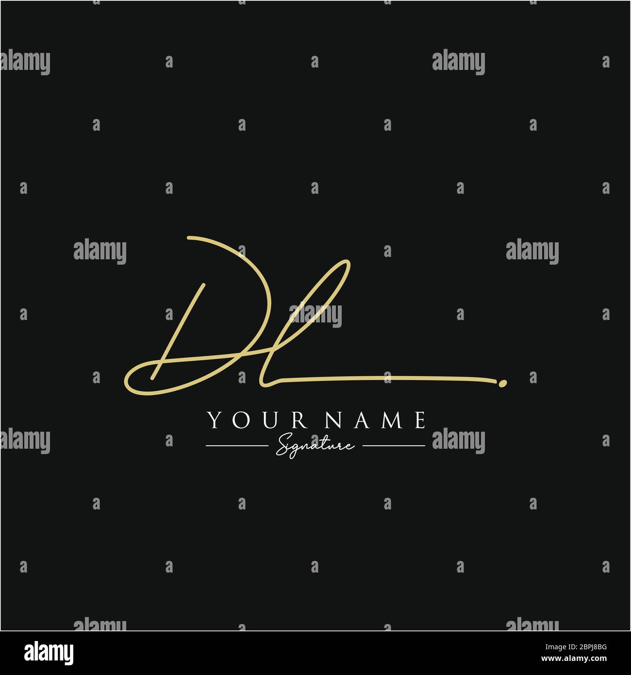 Dl logo Stock-Vektorgrafiken kaufen - Alamy