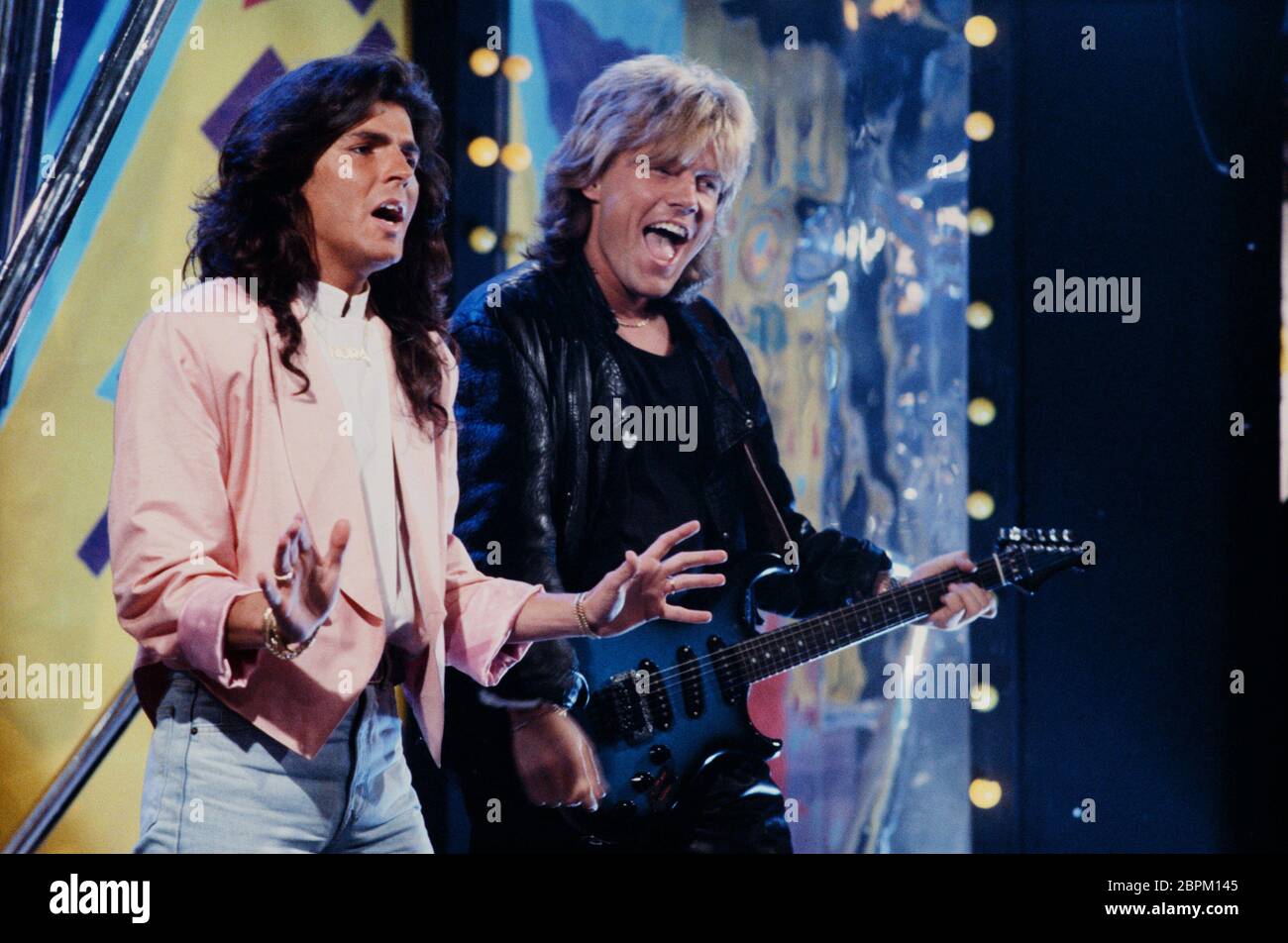 Modern Talking beim WWF Club 1986 - Modern Talking // Thomas anders und ...