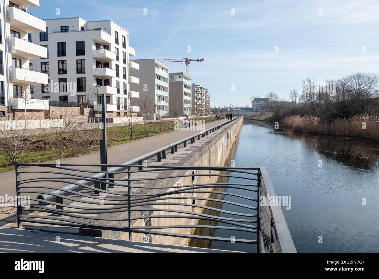 Leipzig Lindenau Hafen
