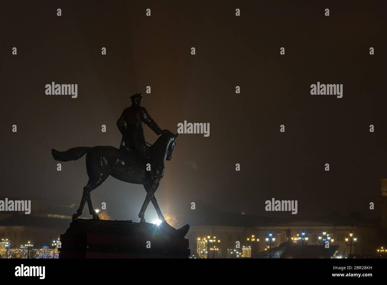 ed-Platz, Russland: Denkmal für Marschall Georgij Schukow auf dem ...