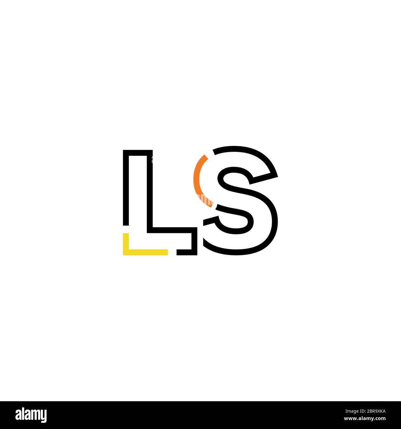 Ls vorlage Stock-Vektorgrafiken kaufen - Alamy
