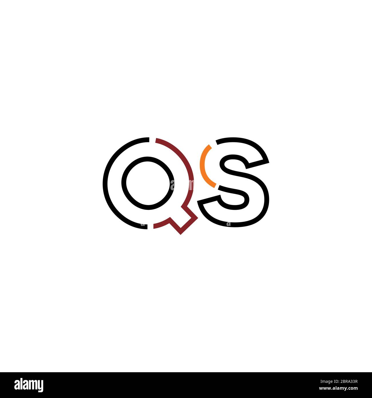 Qs logo Stock-Vektorgrafiken kaufen - Alamy