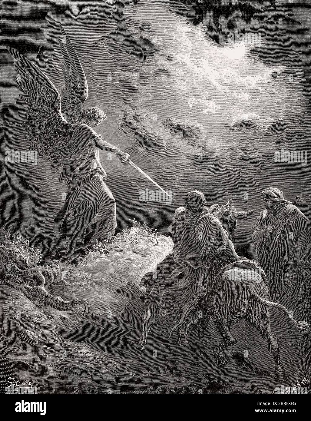 Bileam und der engel -Fotos und -Bildmaterial in hoher Auflösung – Alamy