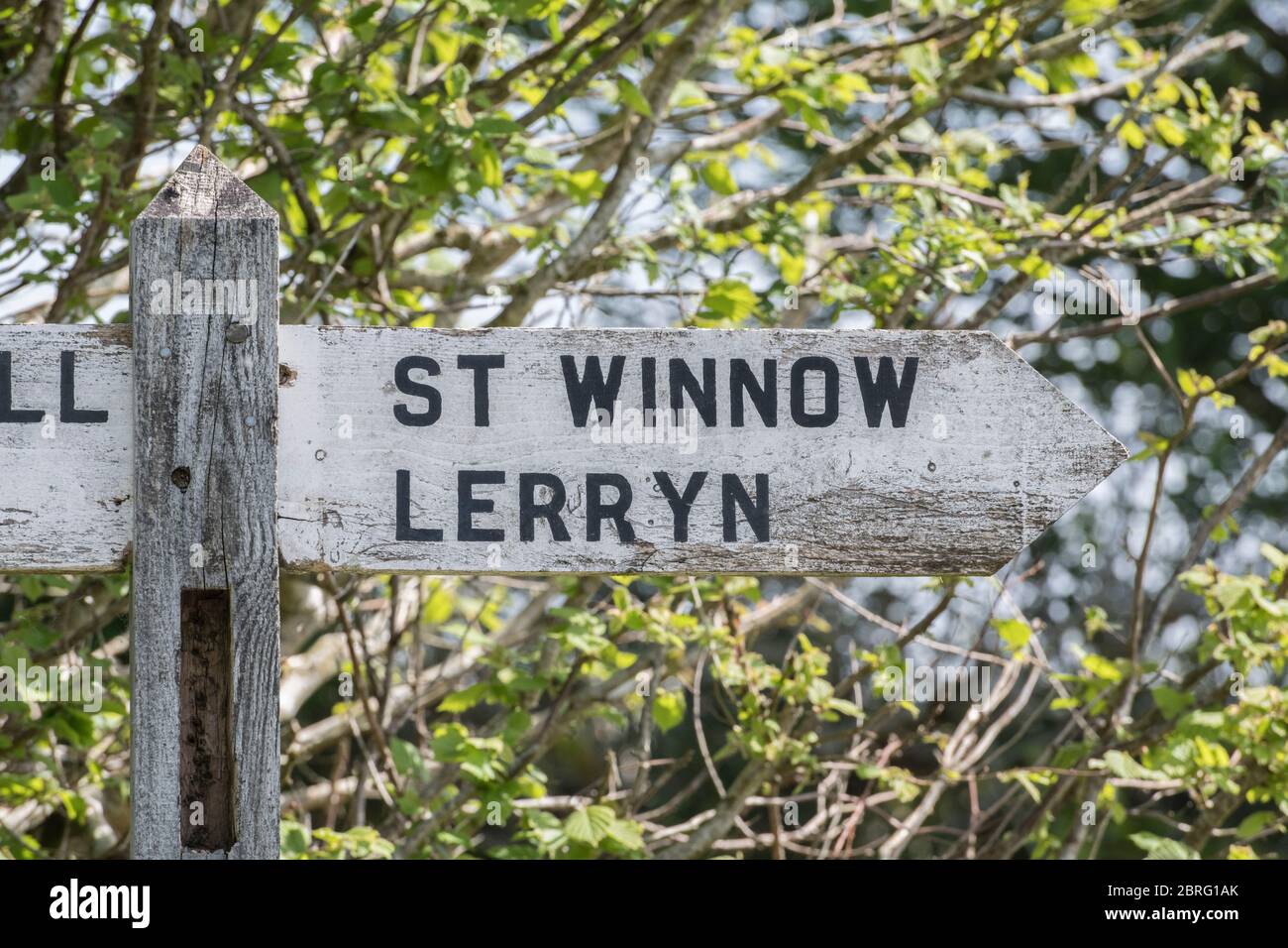 St winnow wegweiser -Fotos und -Bildmaterial in hoher Auflösung – Alamy