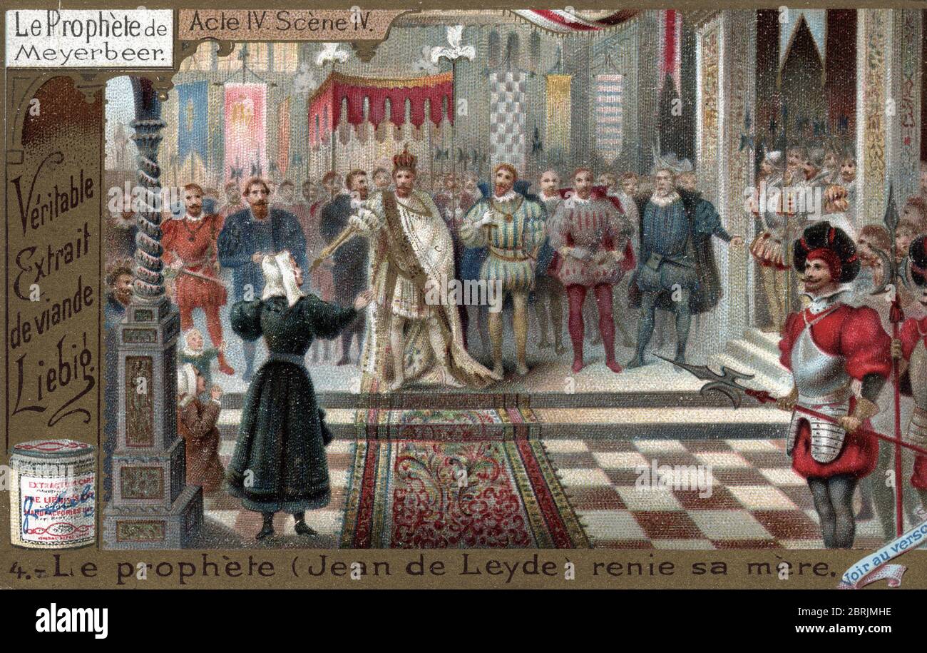 'Le prophete' Opera de Giacomo Meyerbeer (Jakob Liebmann Beer, 1791 ...