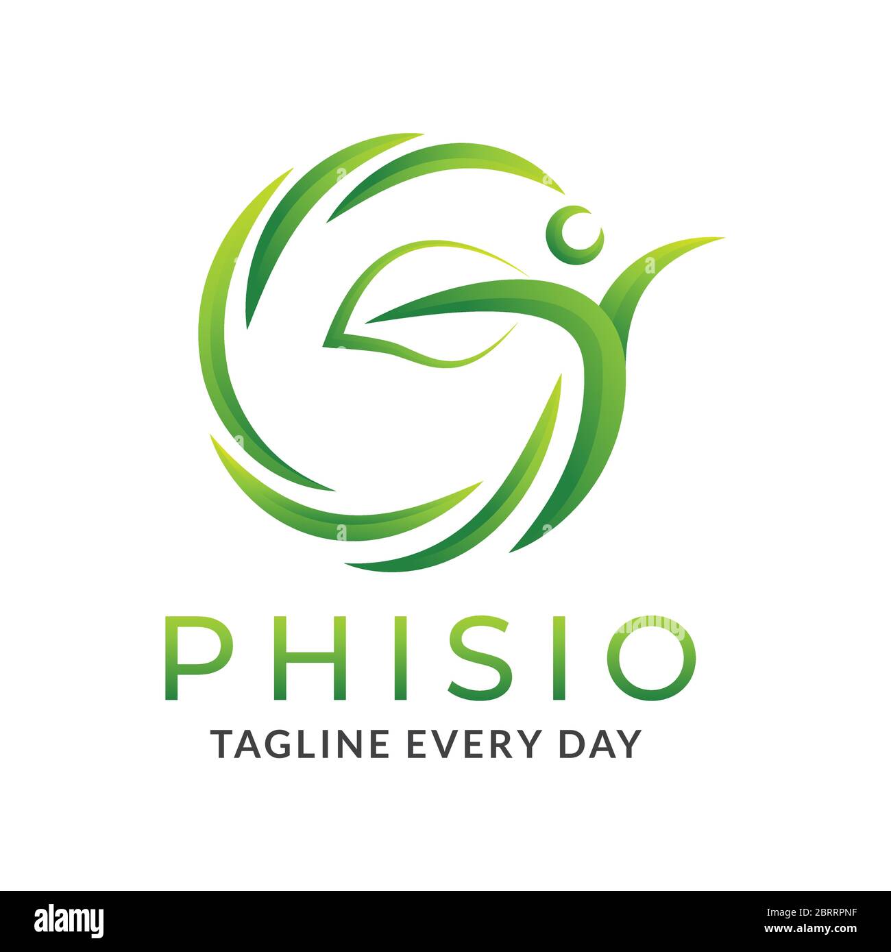 Physio logo vektor -Fotos und -Bildmaterial in hoher Auflösung – Alamy