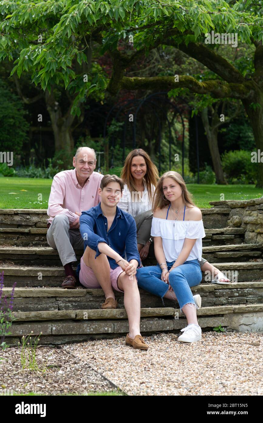 31/05/18 Rebecca und Simon Howard vorher von Castle Howard in ihrem ...
