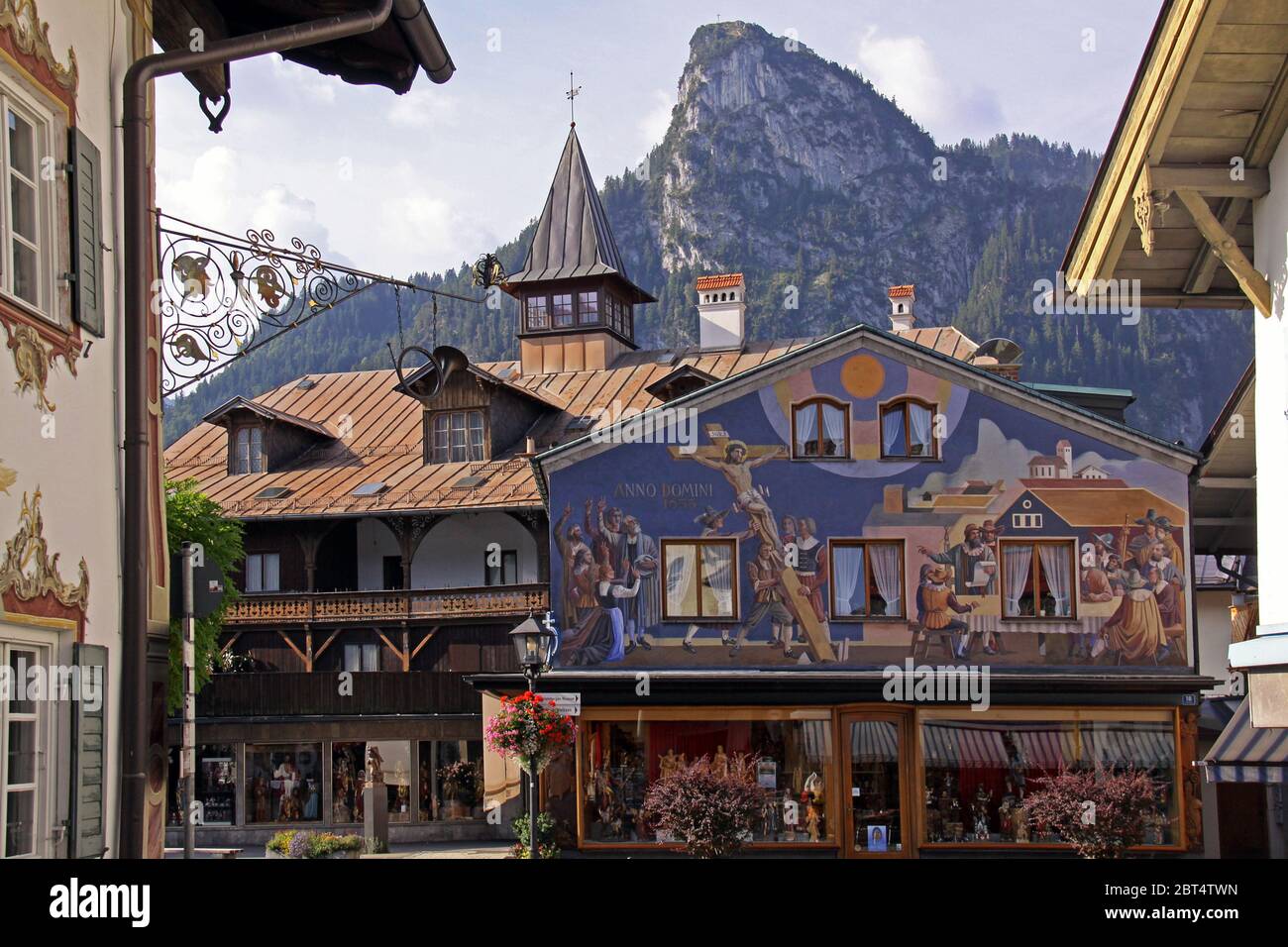 Zentrum von oberammergau -Fotos und -Bildmaterial in hoher Auflösung ...