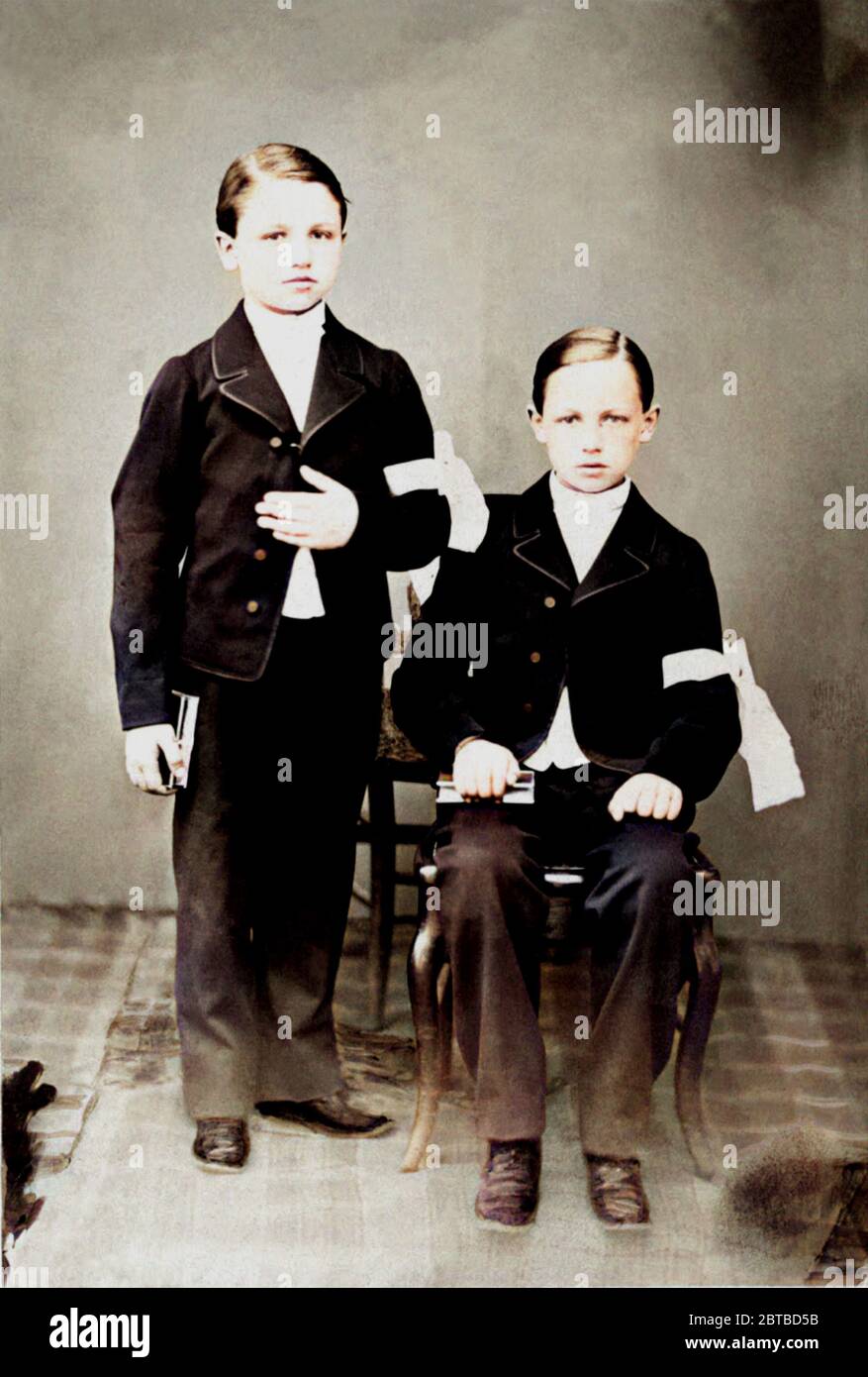 1866, Charleville, FRANKREICH: Der französische Dichter ARTHUR RIMBAUD ...