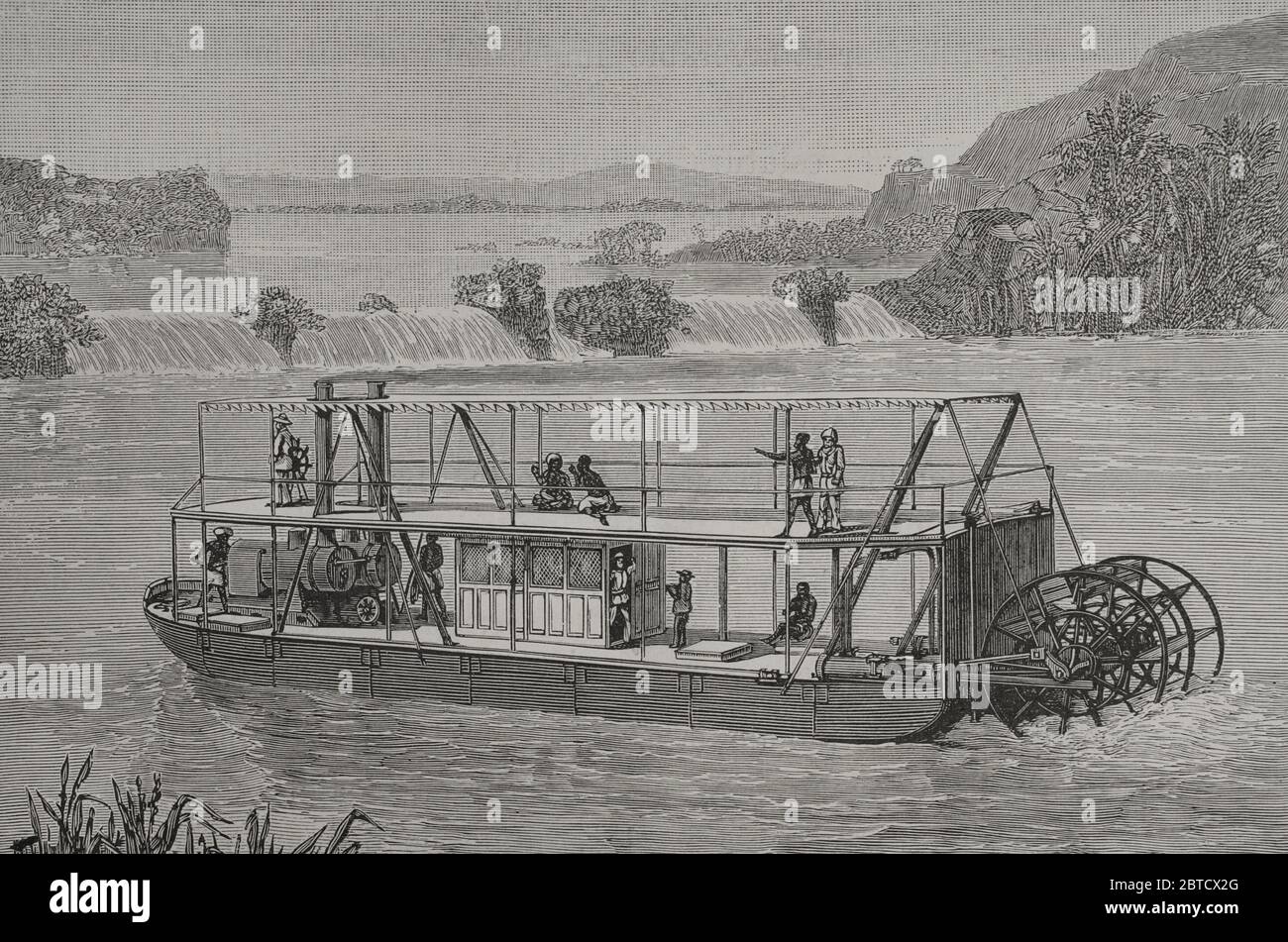 Kongo flusskahn -Fotos und -Bildmaterial in hoher Auflösung – Alamy