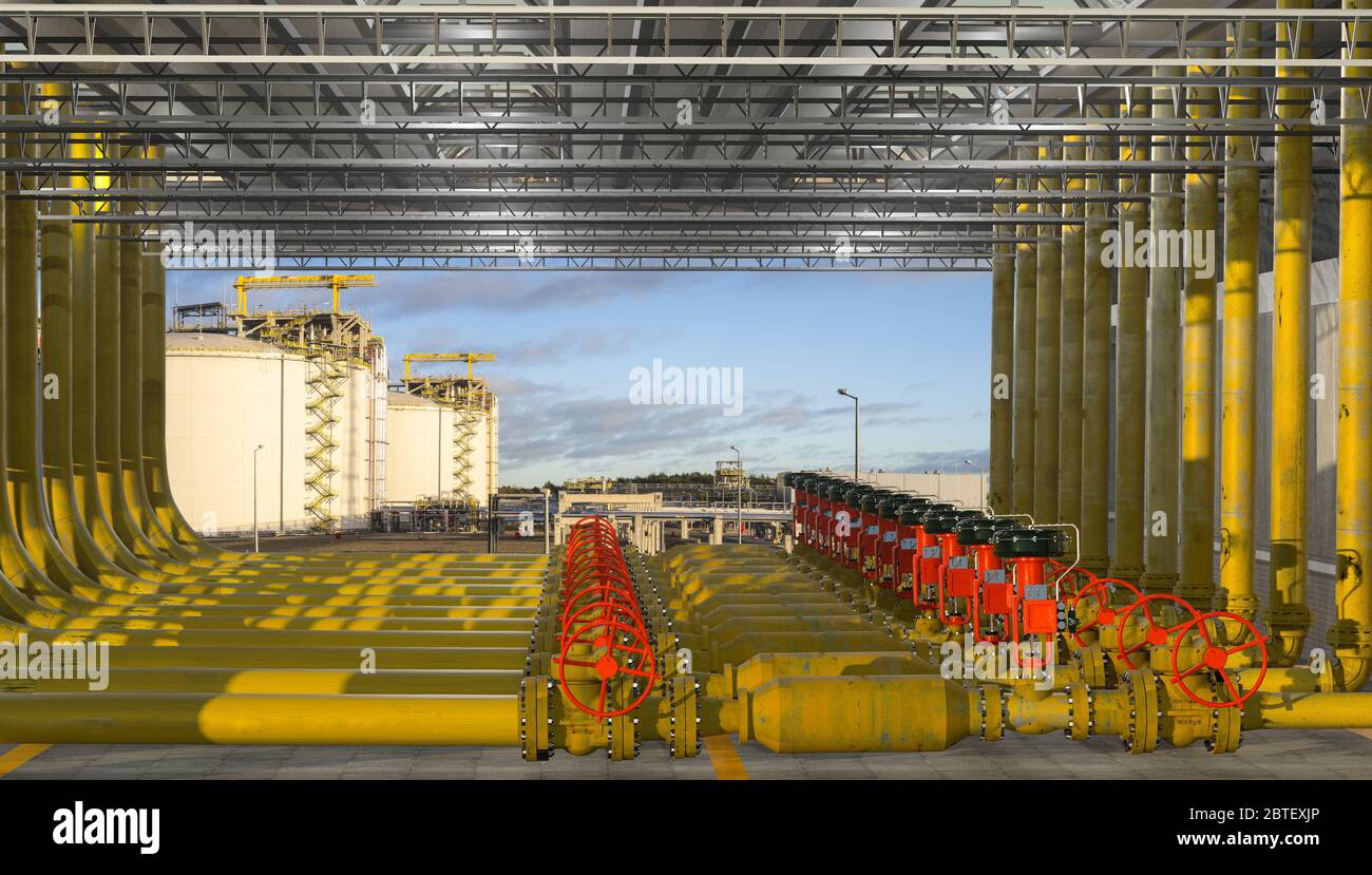 Lng gas Stockfotos und -bilder Kaufen - Alamy