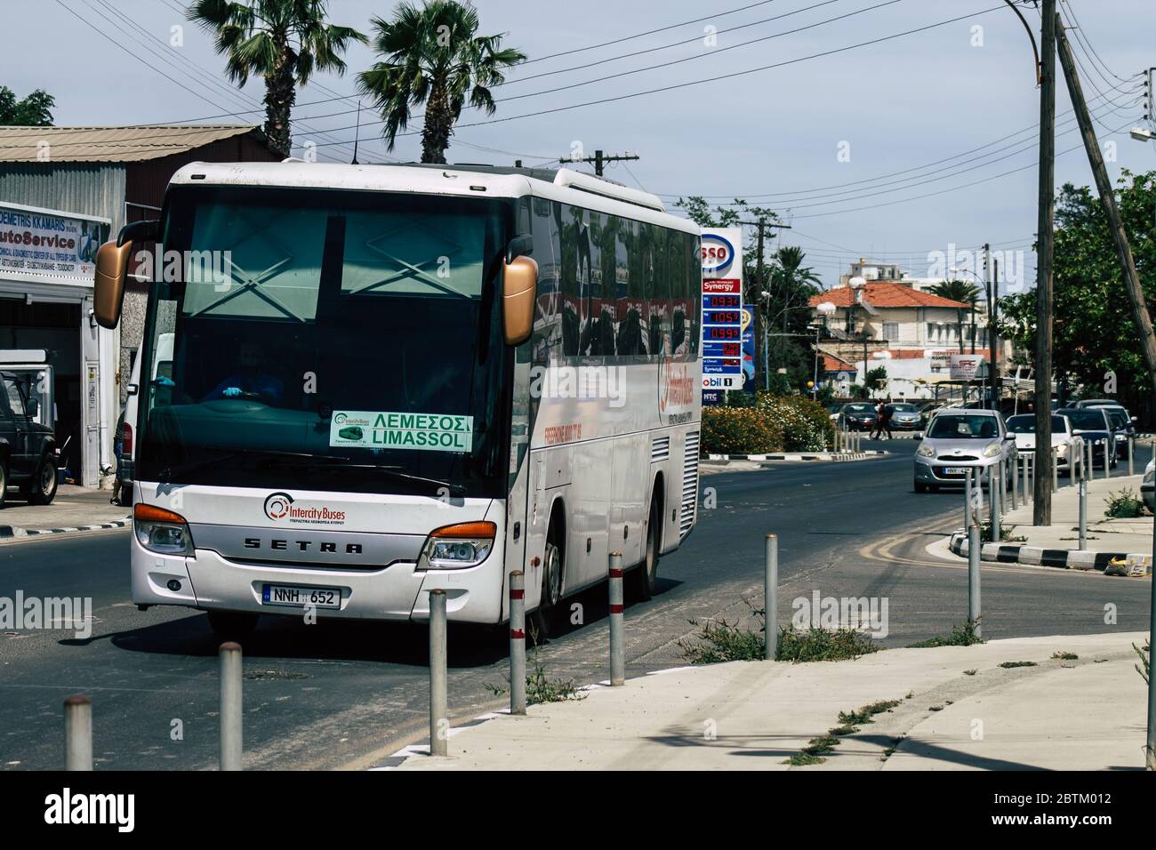 Limassol Zypern 26. Mai 2020 Blick auf einen traditionellen zyprischen ...