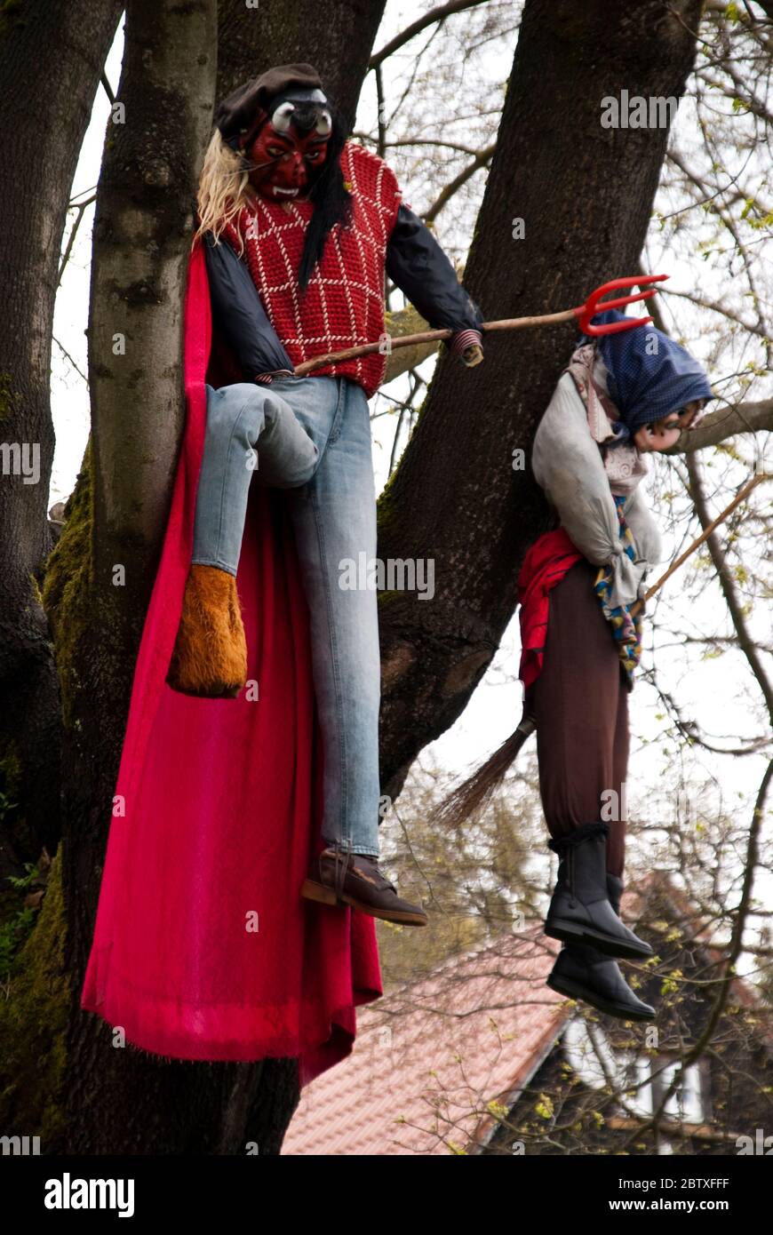 Bocken-Hexe im Harz in Deutschland Stockfotografie - Alamy