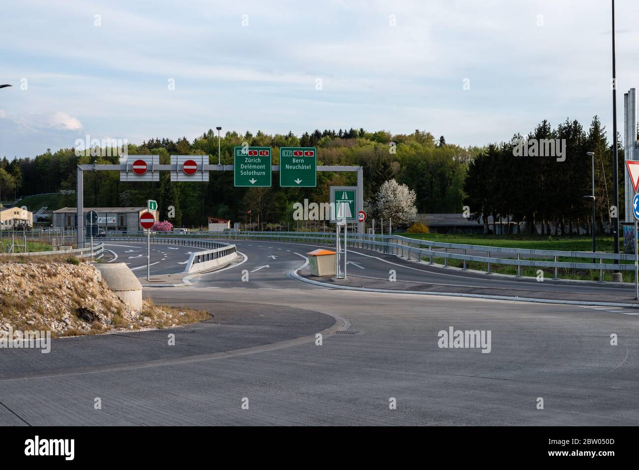 Kreisverkehr Mit Ausfahrt Stockfotos und -bilder Kaufen - Alamy