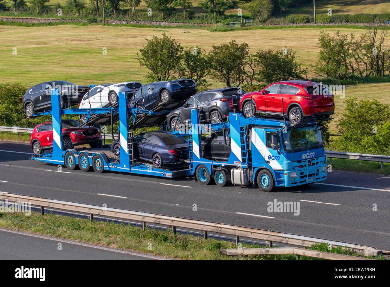 Autotransporter, Autotransporter; Autobahn Schwerlasttransporter ...