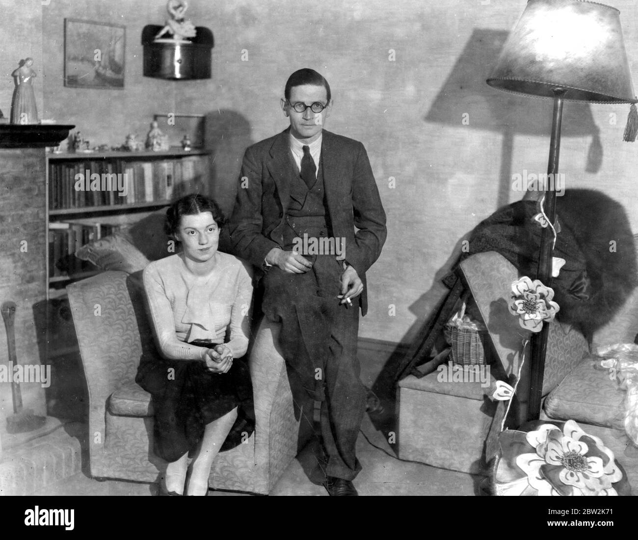 Herr Ivan Power (Sohn von Sir J.G. Power, M.P.) und seiner Verlobten ...