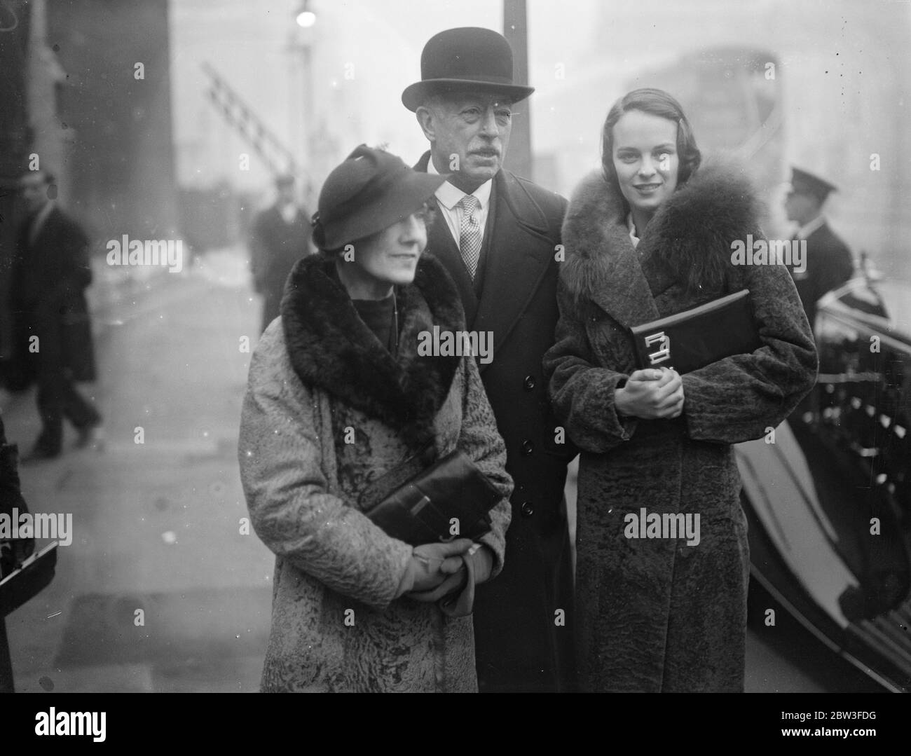 Hochzeit von Miss Angela Dudley ward und Kapitän Robert Laycock. Foto ...