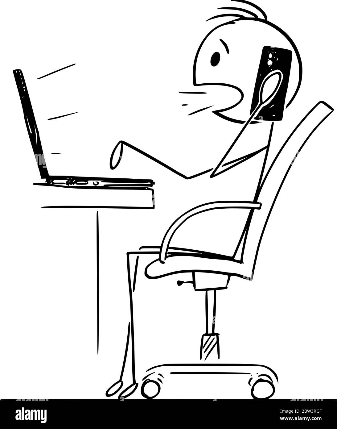 Smart working Stock-Vektorgrafiken kaufen - Alamy