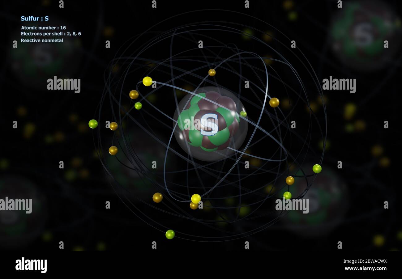 Schwefel atom -Fotos und -Bildmaterial in hoher Auflösung – Alamy