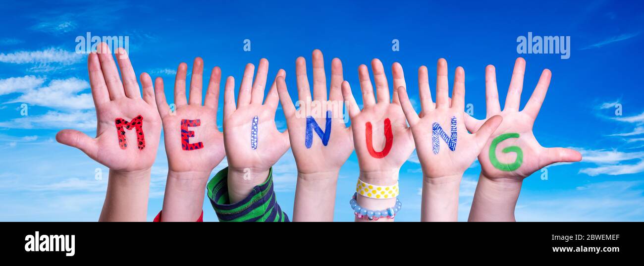 Meinung wort -Fotos und -Bildmaterial in hoher Auflösung – Alamy