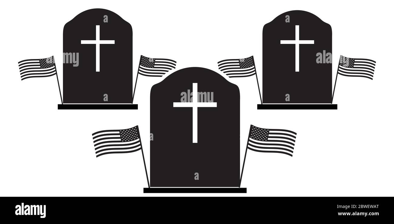 Tombstone white background rip Stock-Vektorgrafiken kaufen - Alamy