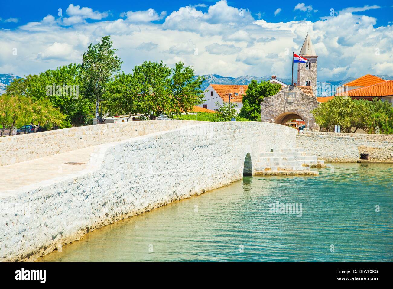 Old Town Nin Croatia Stockfotos und -bilder Kaufen - Alamy
