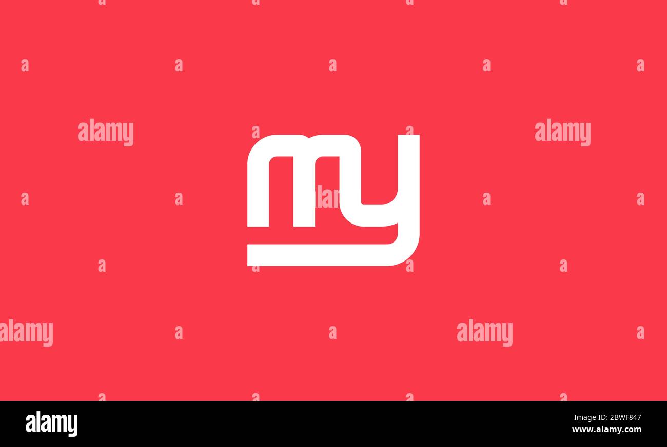 Mein Logo Design. Abstrakt meine Initialen Logo. Modern und sauber Stil ...
