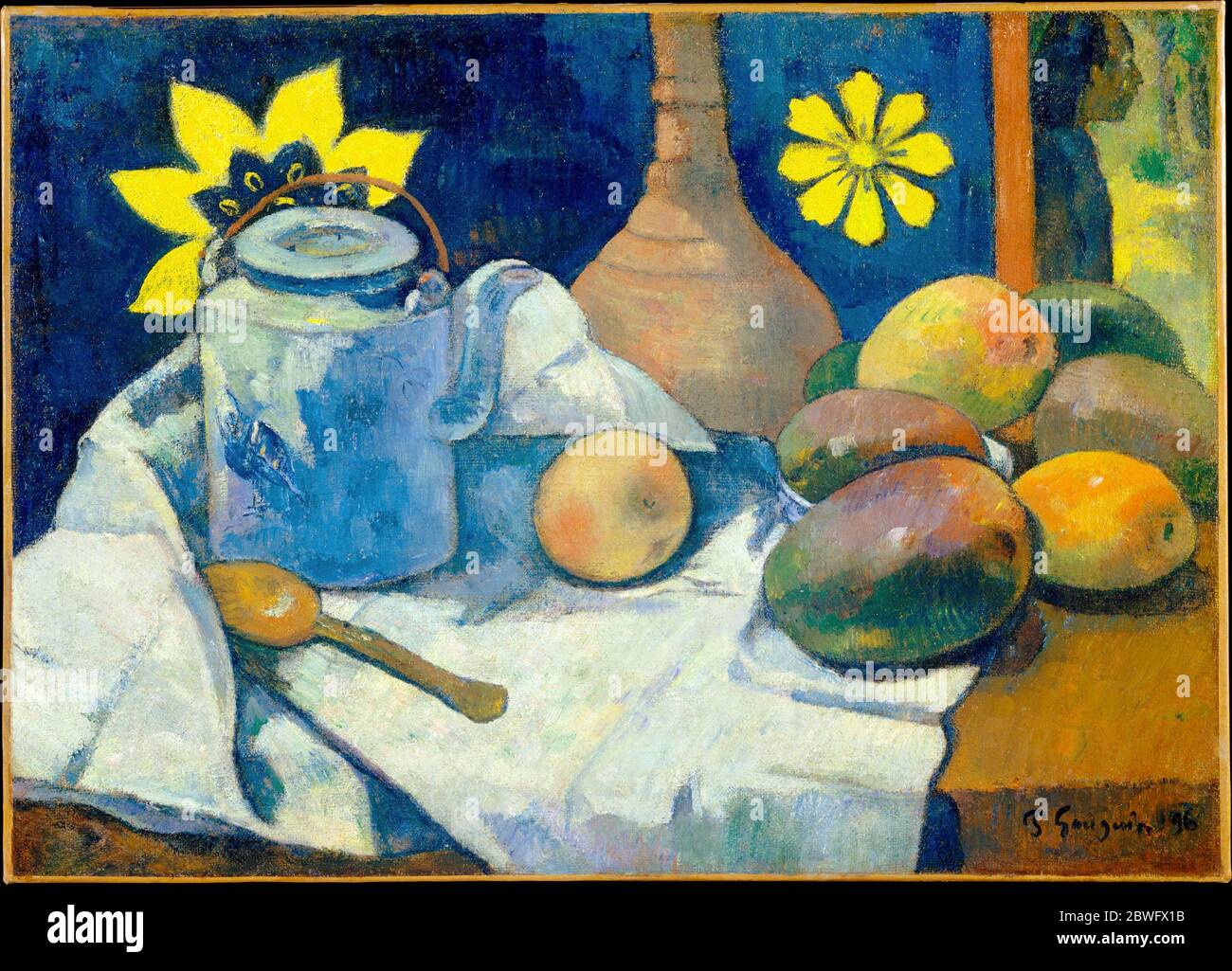 Vintage Paul Gauguin expressionistische Malerei Kunstwerk ...