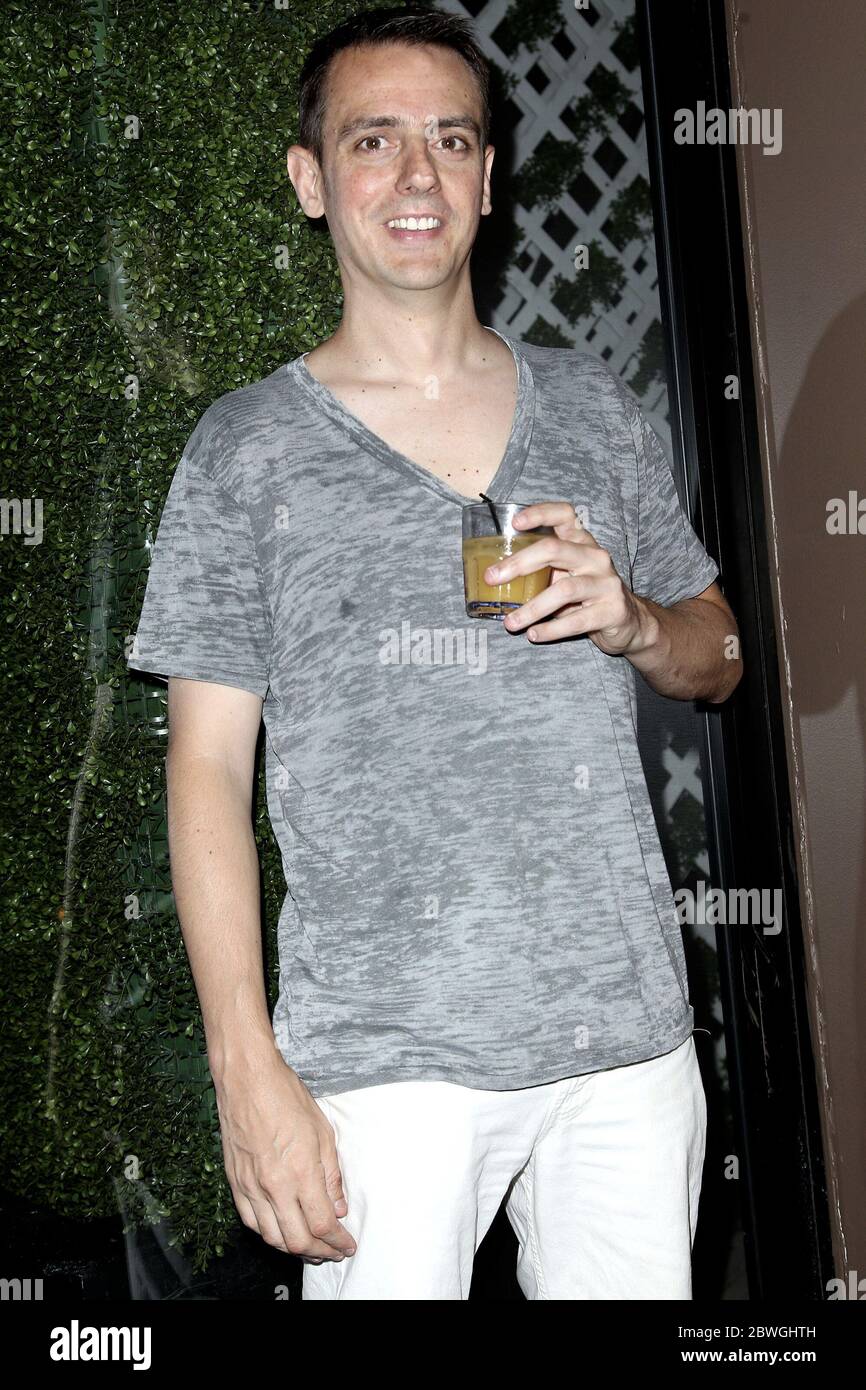 New York, NY, USA. Juli 2015. Schauspieler/Special Effects Tech, Scott ...