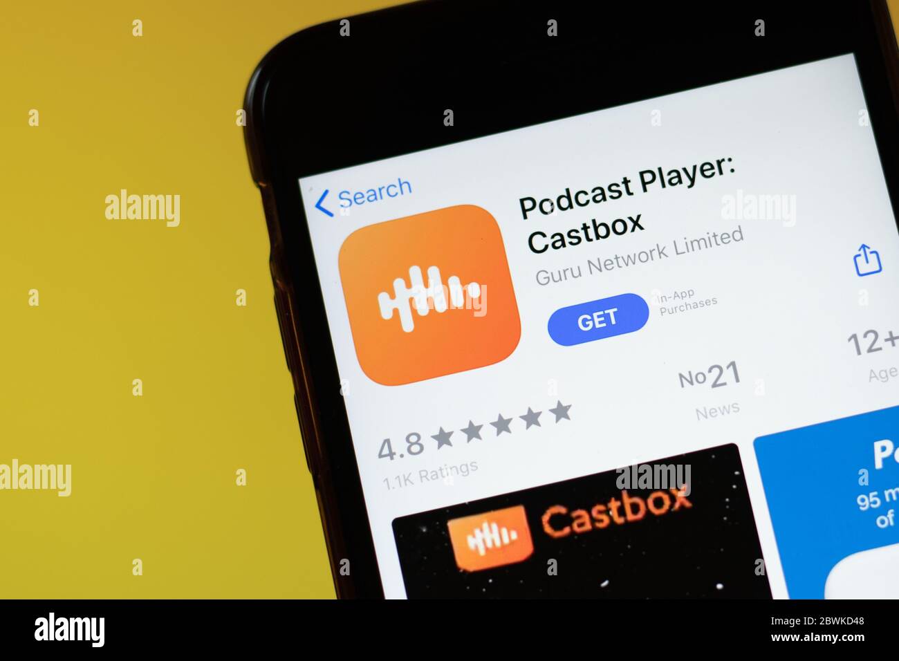 Castbox app -Fotos und -Bildmaterial in hoher Auflösung – Alamy