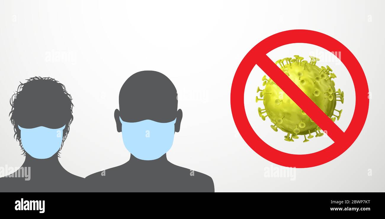 Sars durchgestrichen cov 2 Stock-Vektorgrafiken kaufen - Alamy