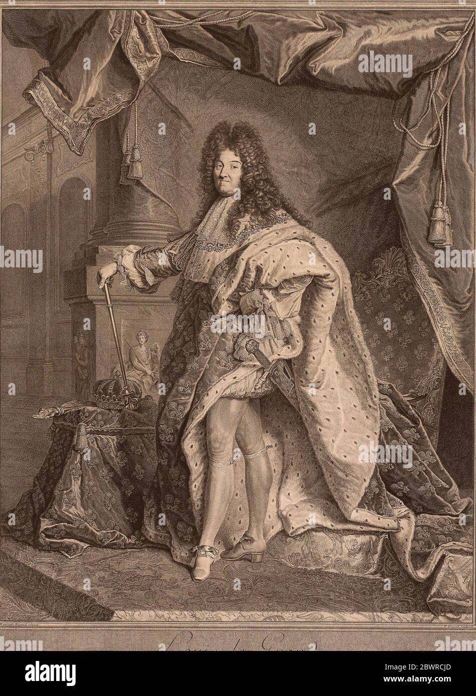 Louis Xiv Rigaud Stockfotos und -bilder Kaufen - Alamy