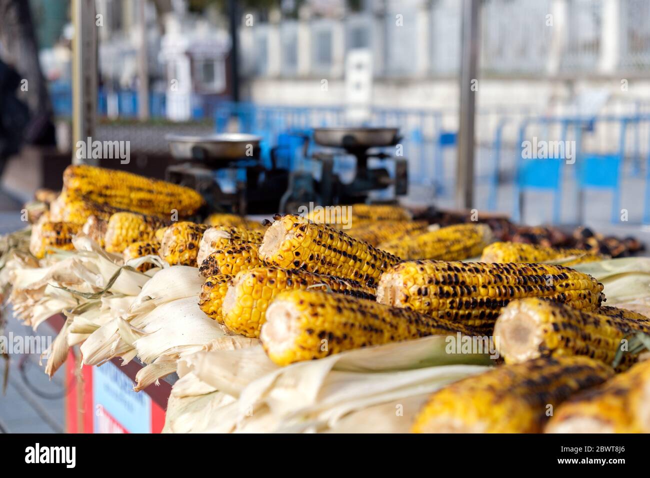 Street Food Cart Istanbul Turkey Stockfotos und -bilder Kaufen - Alamy