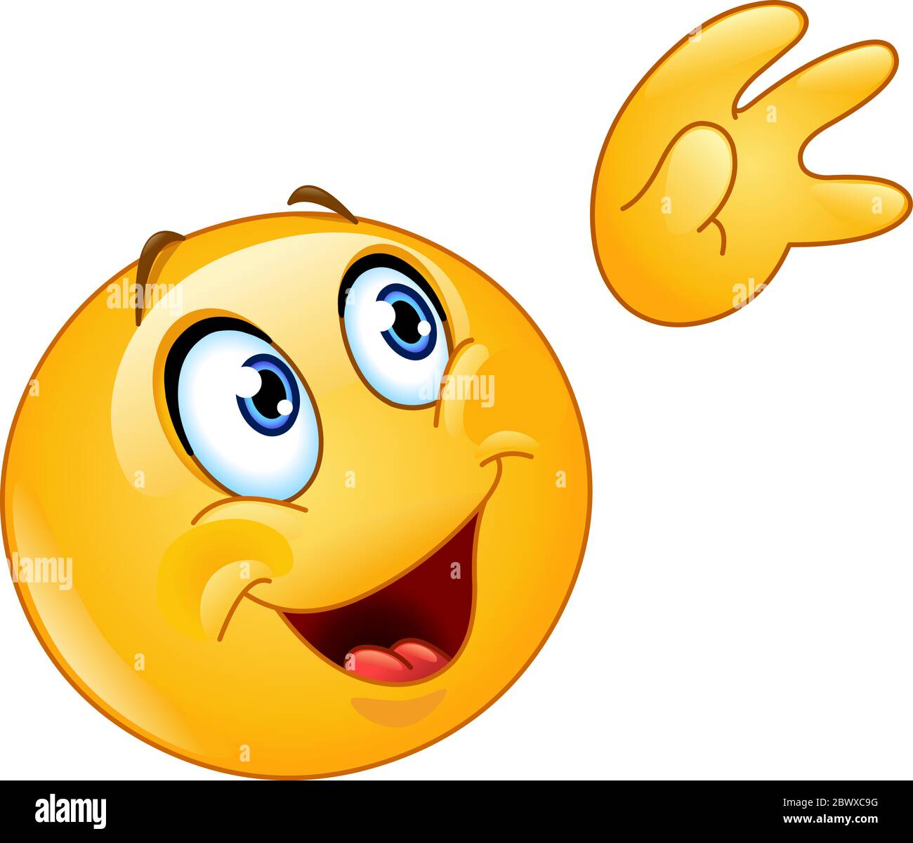 Mädchen winkt clipart -Fotos und -Bildmaterial in hoher Auflösung – Alamy