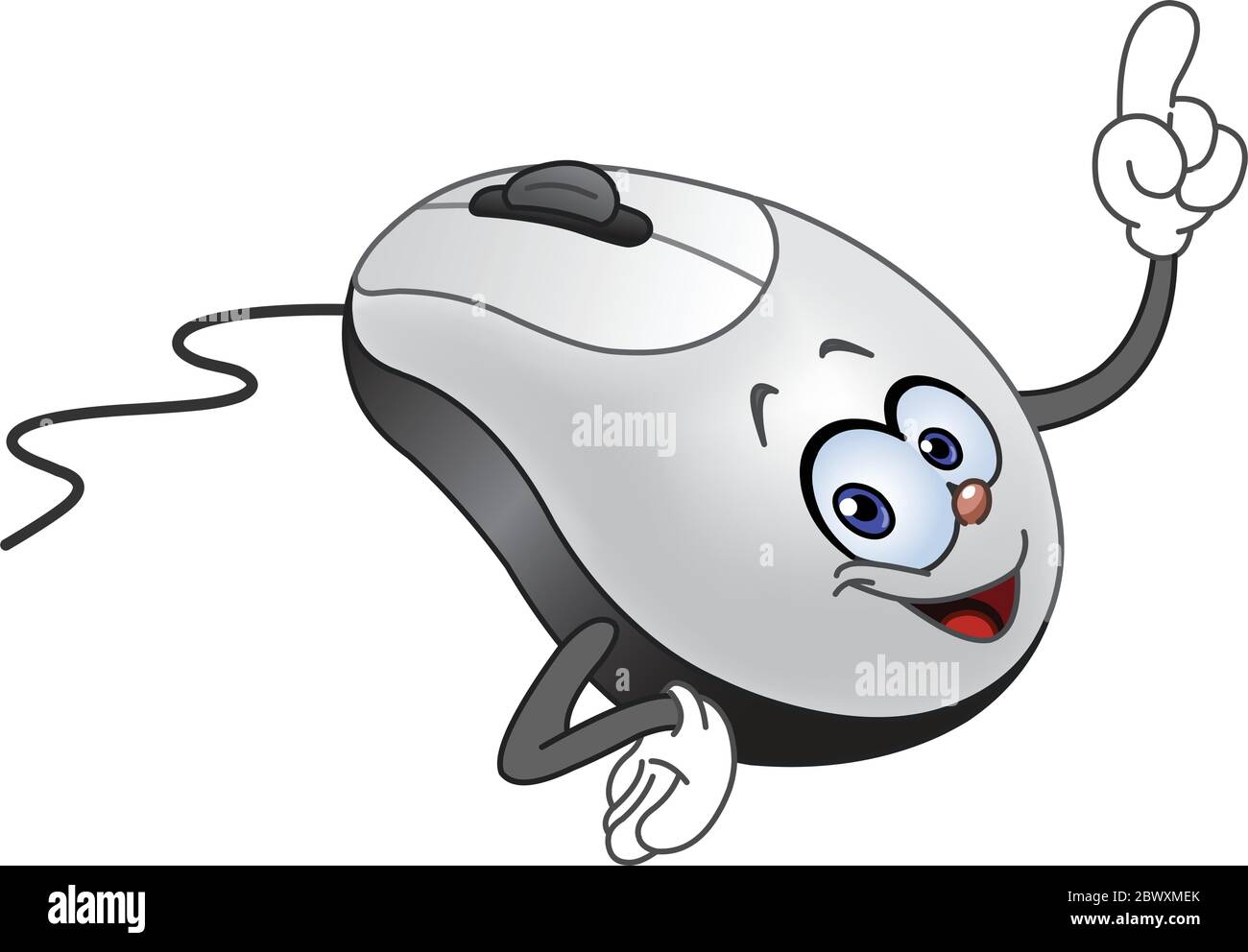 Cartoon Computer Mouse Face Stockfotos und -bilder Kaufen - Alamy