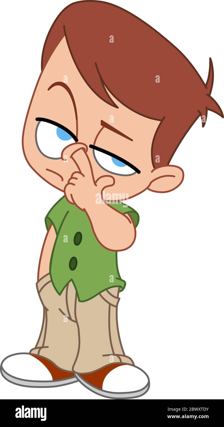 Ihre nase schnappen Stock-Vektorgrafiken kaufen - Alamy