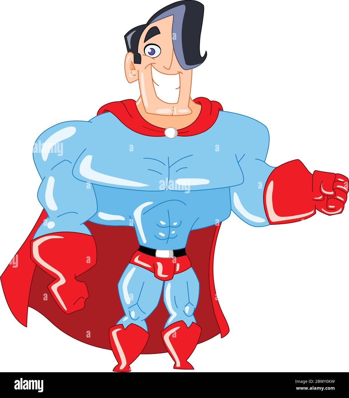 Superman animated Stock-Vektorgrafiken kaufen - Alamy