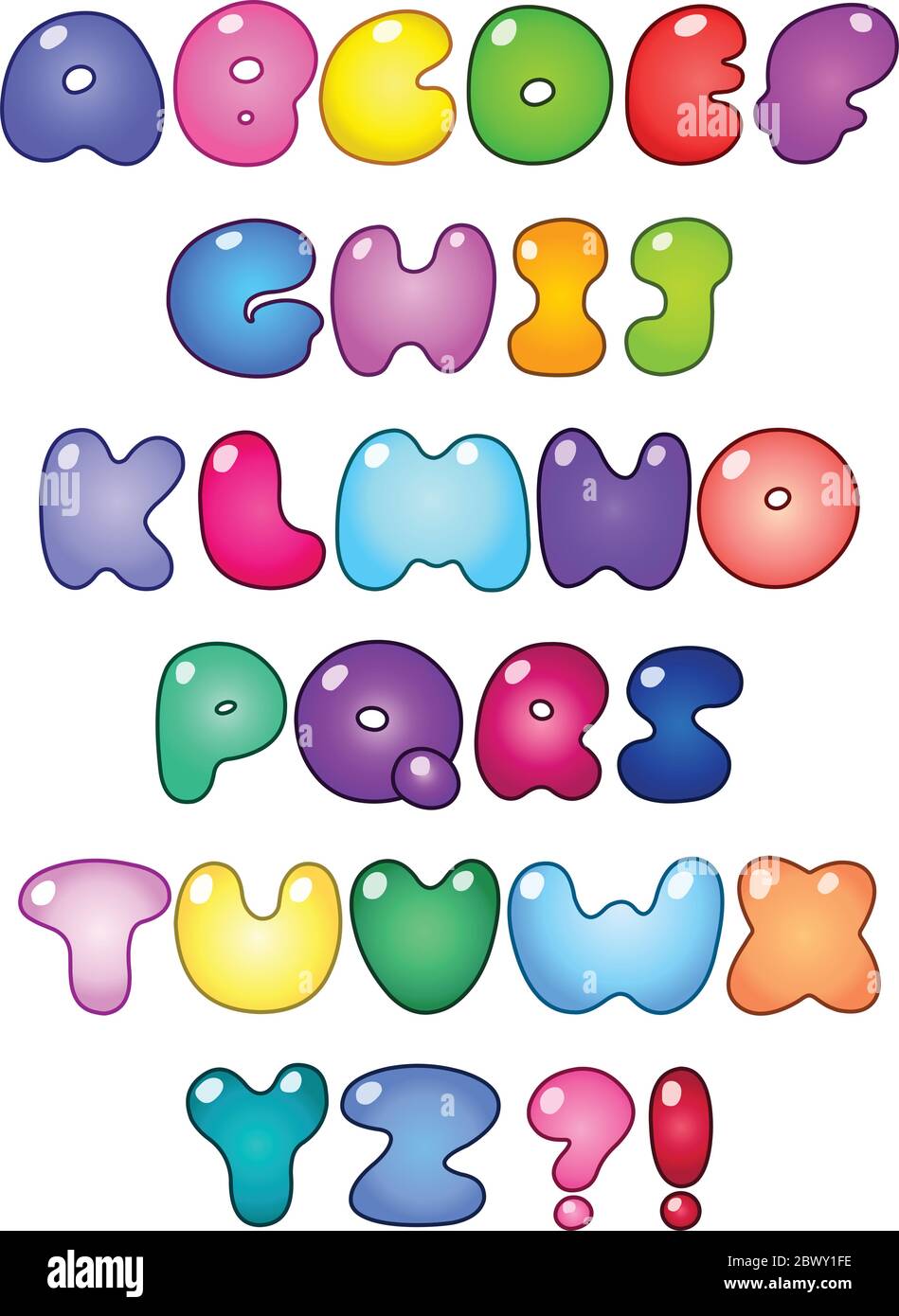 Fet alphabet -Fotos und -Bildmaterial in hoher Auflösung – Alamy