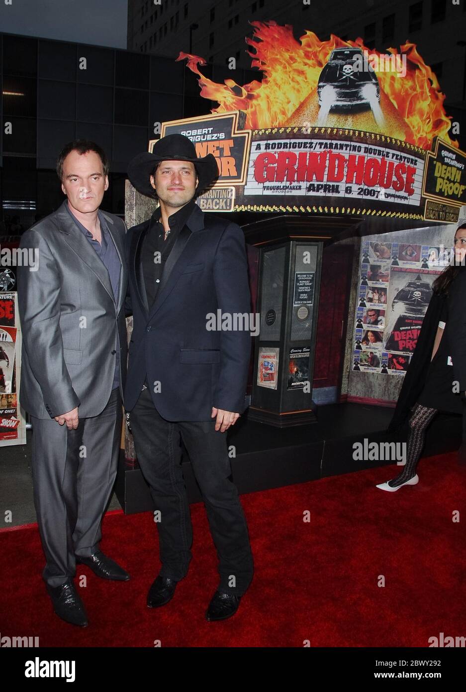 Roter teppich retro quentin tarantino und robert rodriguez -Fotos und ...