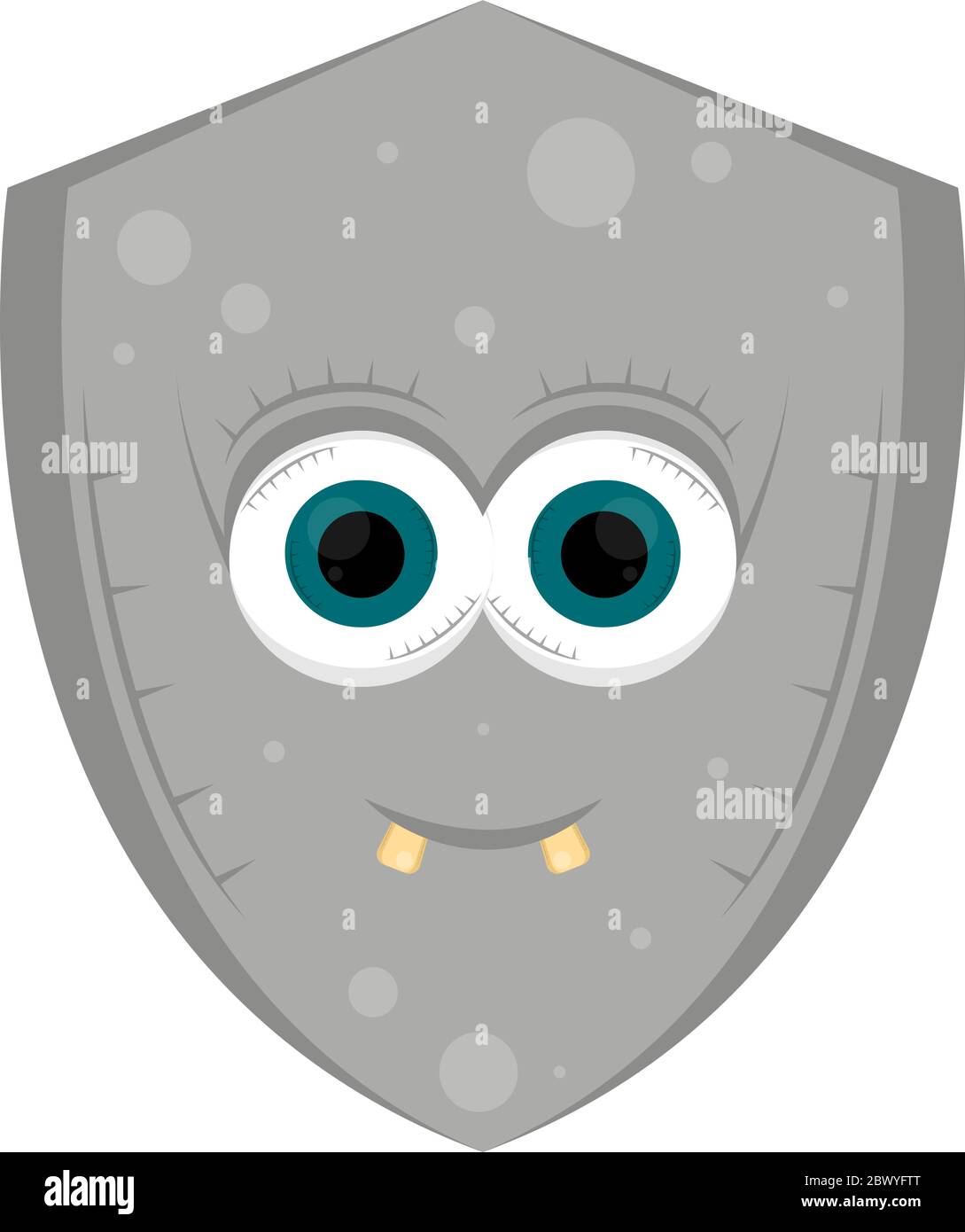 Cartoon shield Stock-Vektorgrafiken kaufen - Alamy
