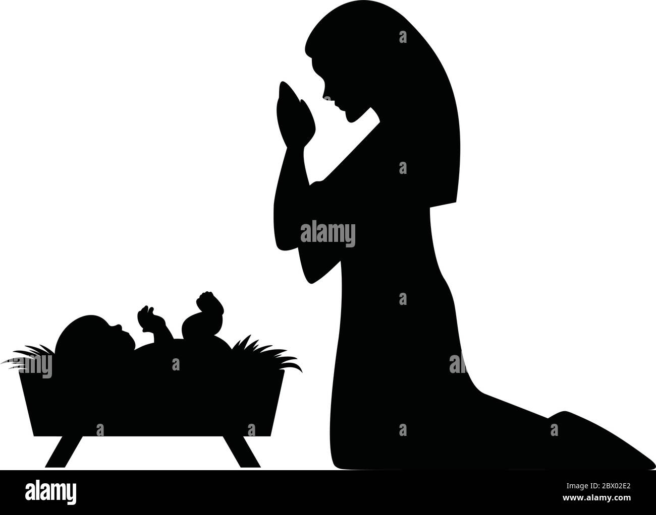 Maria mit jesuskind Ausgeschnittene Stockfotos und -bilder - Alamy