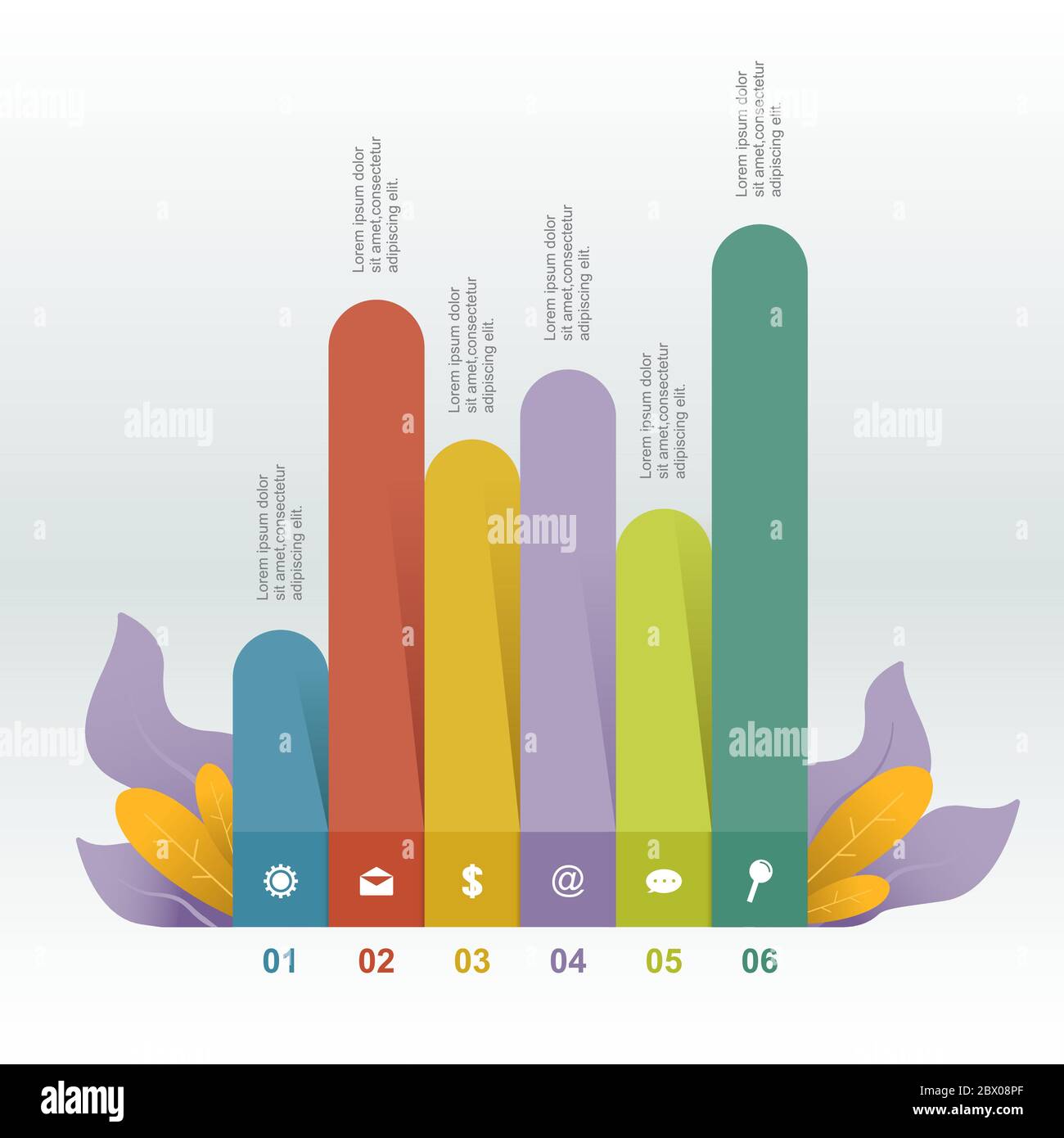 Balkendiagramm Diagramm Diagramm Statistische Business Infografik ...