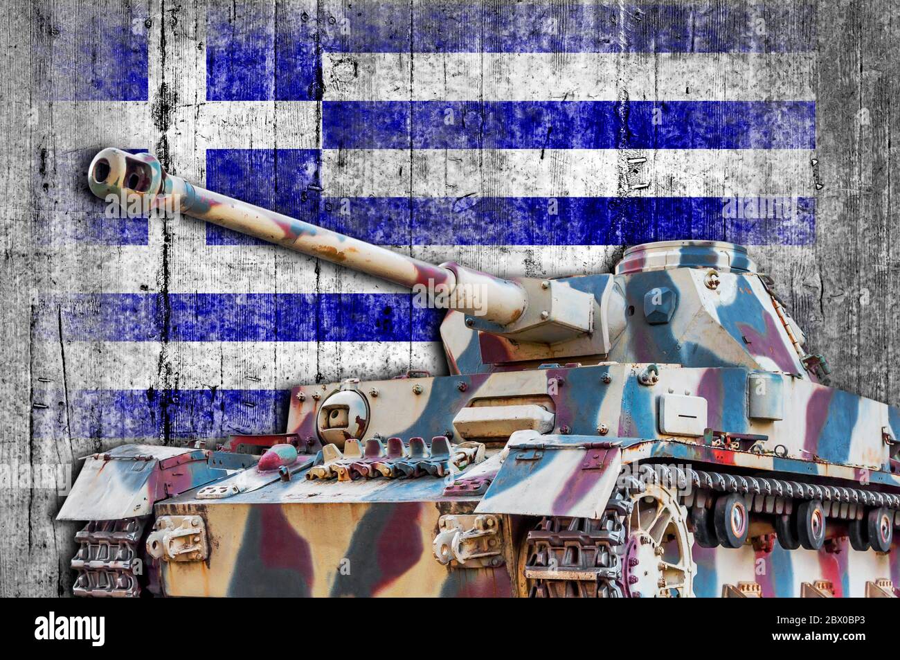 Greek army flag -Fotos und -Bildmaterial in hoher Auflösung – Alamy