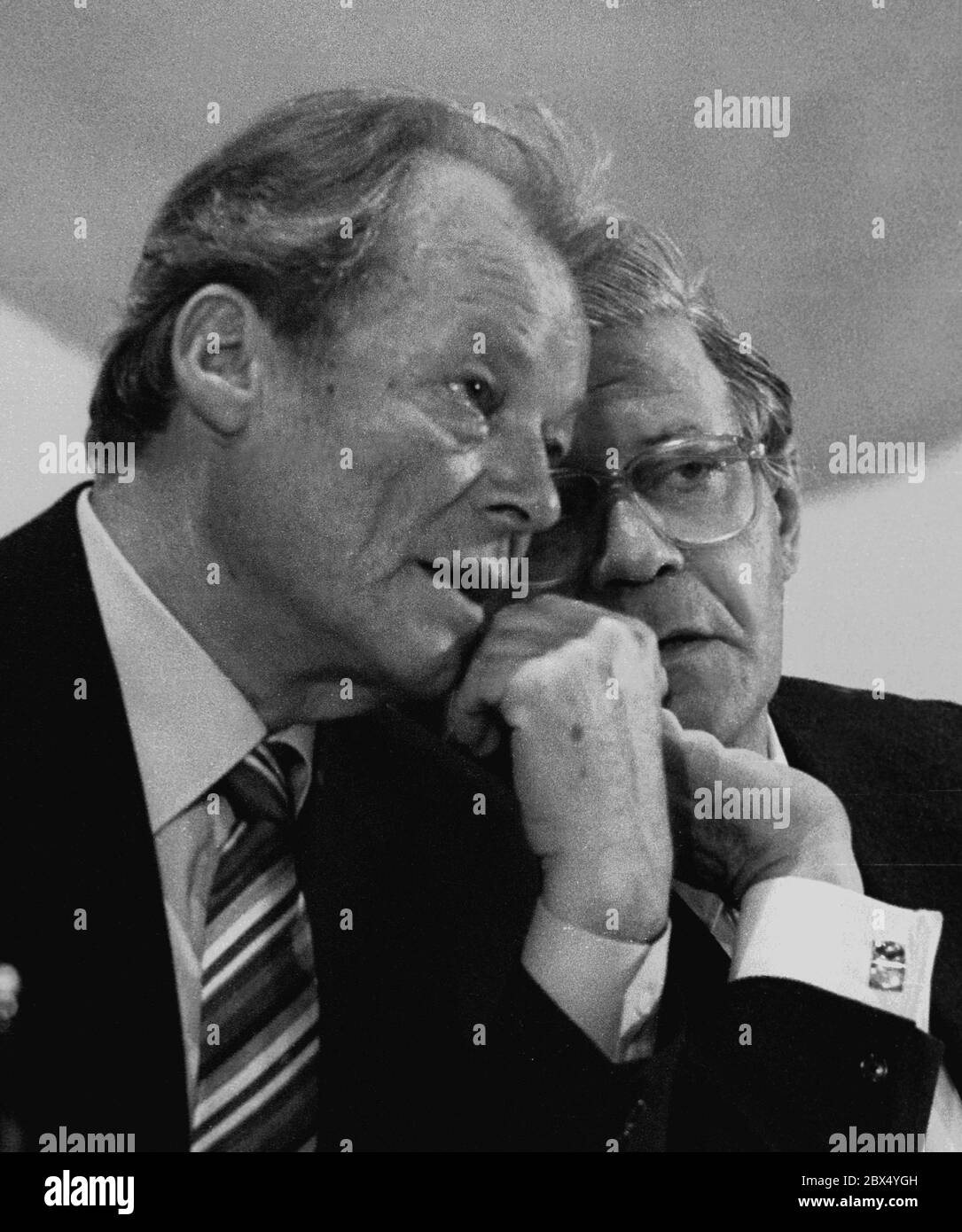 70er Helmut Schmidt Stockfotos und -bilder Kaufen - Alamy