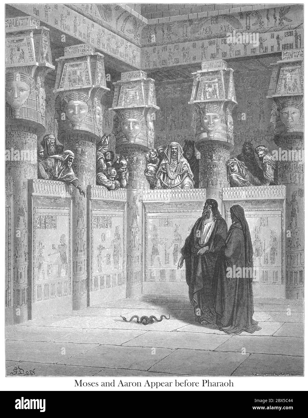 Moses vor dem pharao und den menschen -Fotos und -Bildmaterial in hoher ...
