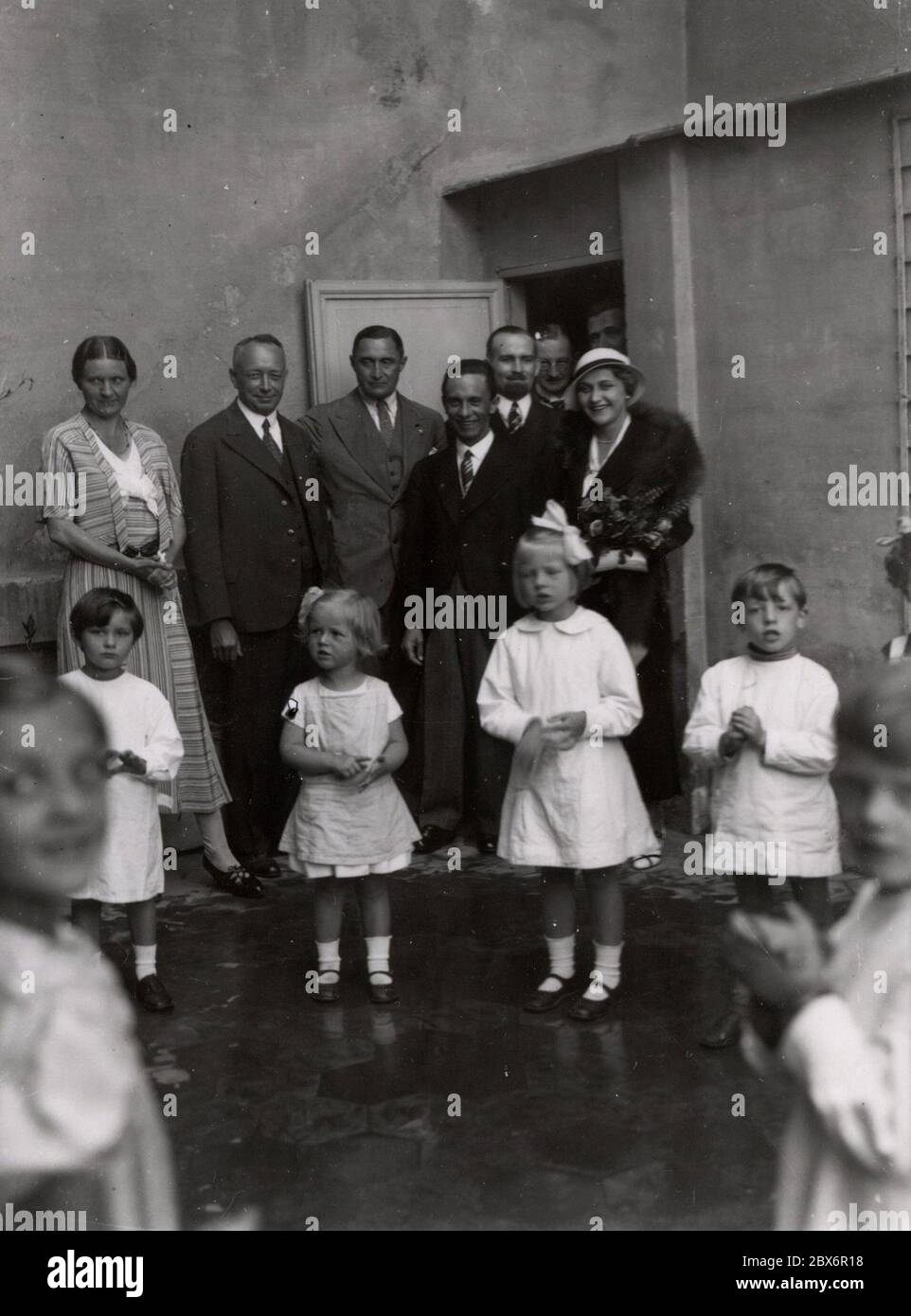 Goebbels in Italien Heinrich Hoffmann fotografiert 1933 Adolf Hitlers ...