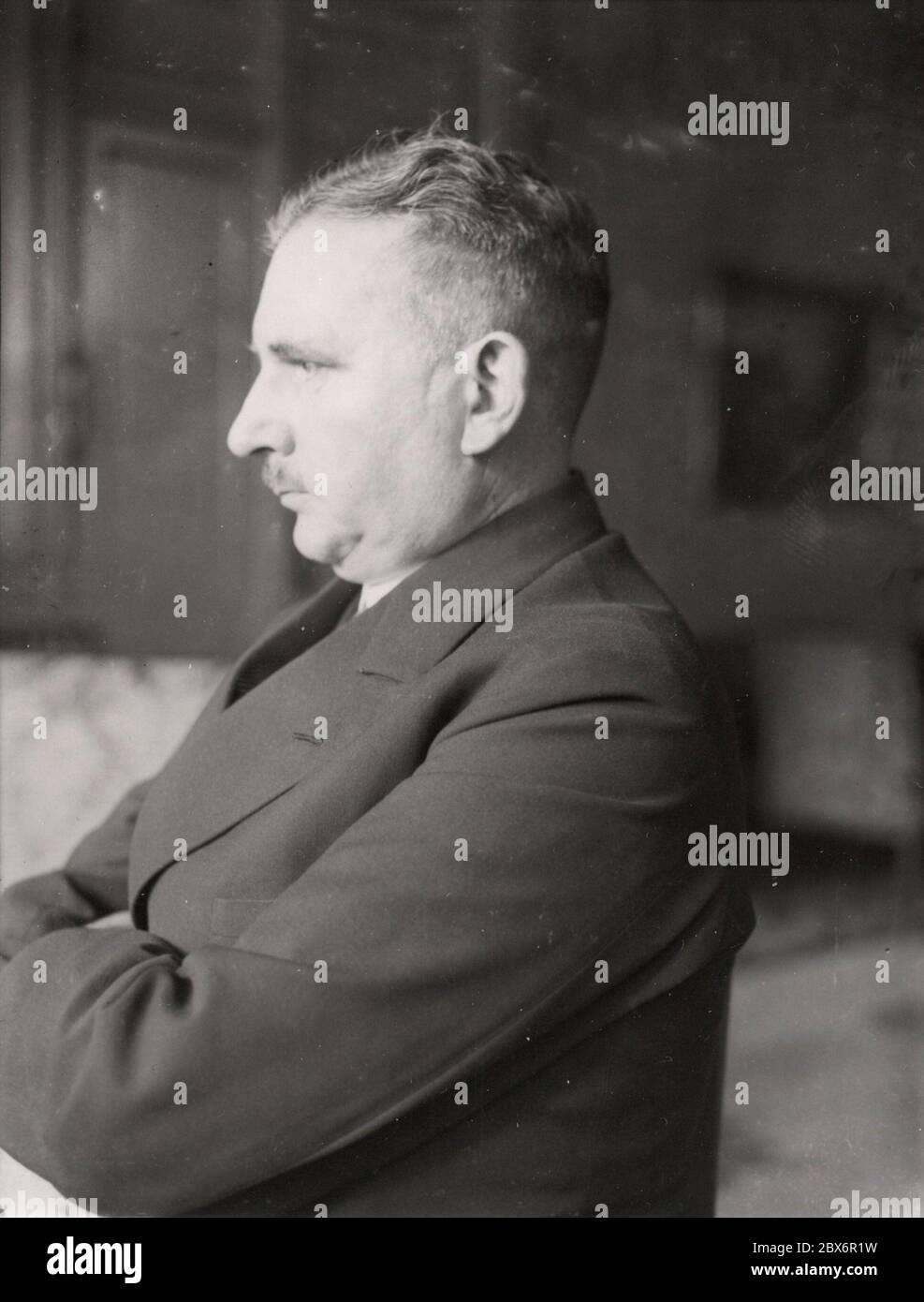 Reichsminister für Kultur Dr. Bernhard Rust - Portrait. Heinrich ...
