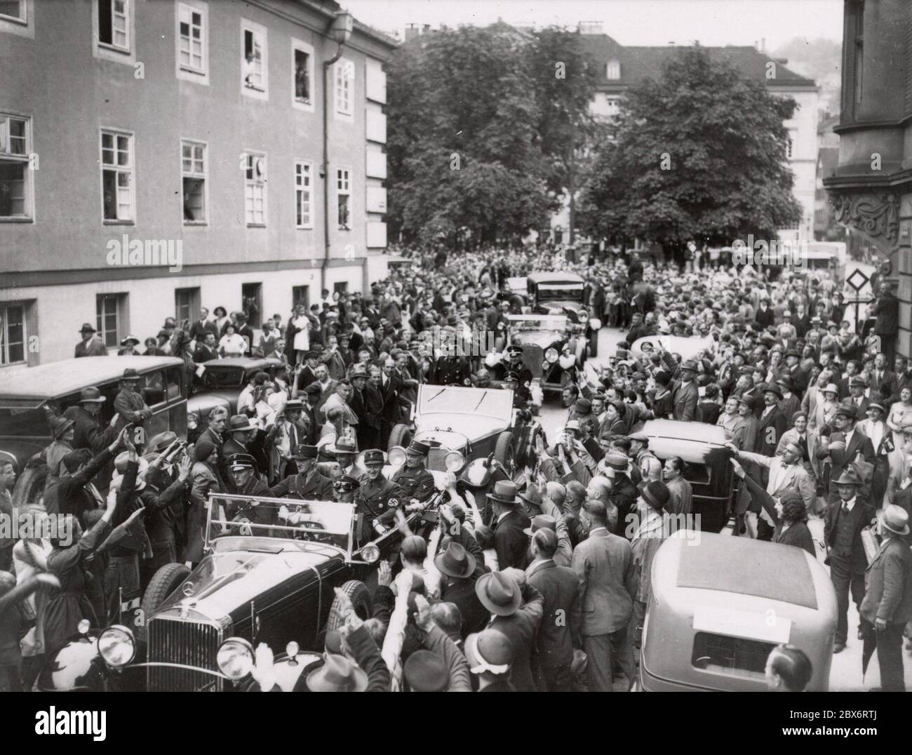 Goebbels in Stuttgart Heinrich Hoffmann fotografiert 1933 Adolf Hitlers ...
